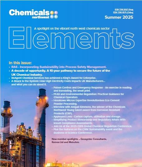 Elements Summer 2025 - Sponsored by RAS | Elements | Chemical Industries Association