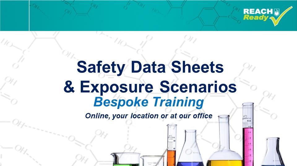 Writing exposure scenarios for your extended Safety data sheet | REACH ...