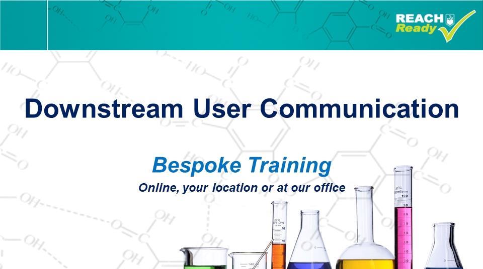 Managing REACH: Communication is key | REACH bespoke training ...