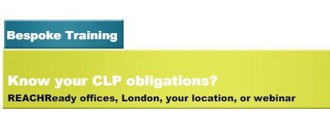 Know your CLP obligations? | REACH bespoke training | Chemical ...