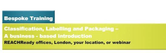 Classification, Labelling and Packaging – A business - based ...