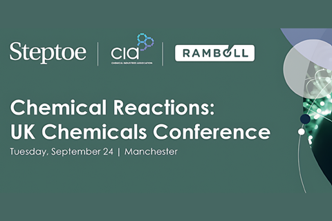 Chemical Reactions: UK Chemicals Conference | Event | Chemical ...